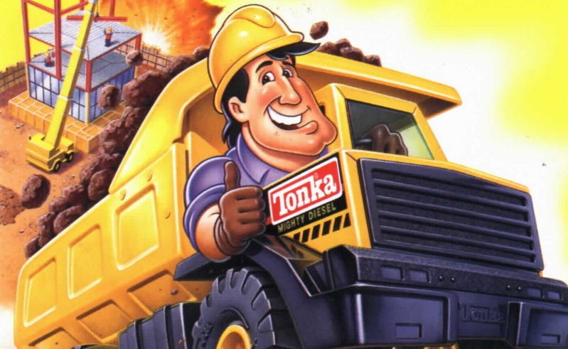 Games from My Childhood Library: Tonka Construction | CD-ROM Fossil