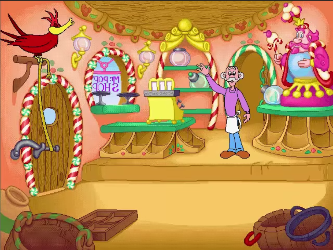 Games from My Childhood Library: Candy Land Adventure | CD-ROM Fossil