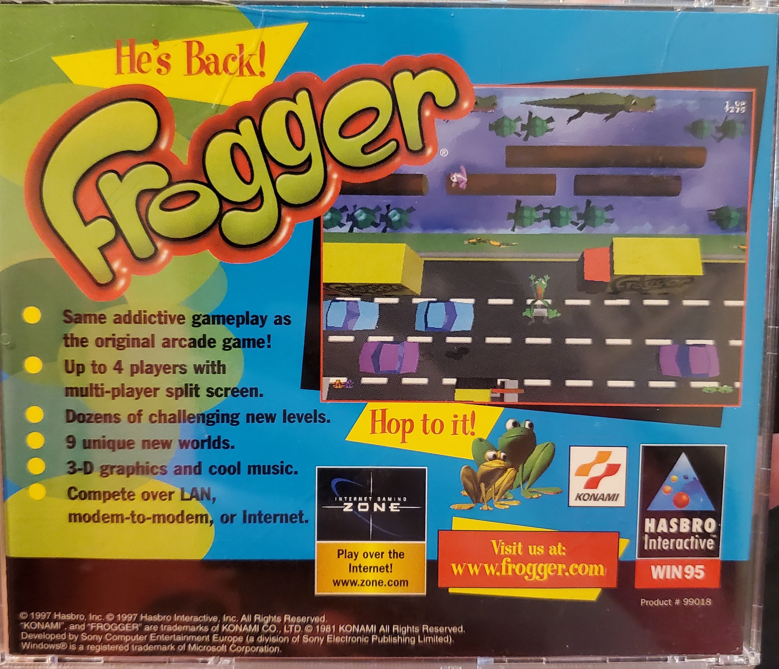 Frogger: He’s Back | CD-ROM Fossil